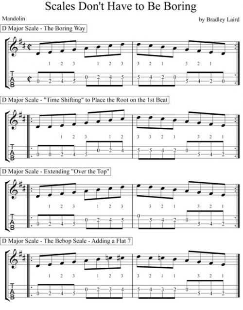 Scales Don’t Have To Be Boring | Mandolin Compass